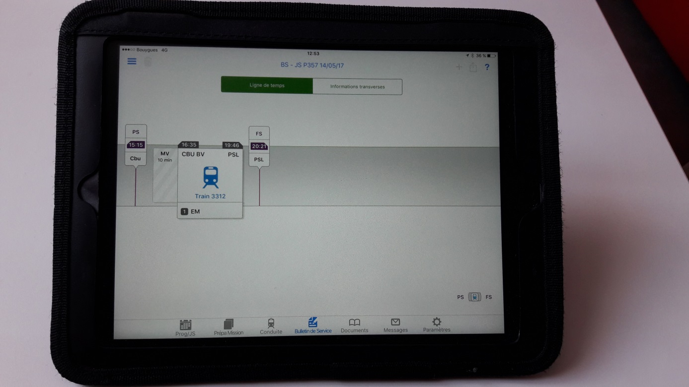 La tablette, fidèle compagnon de route du conducteur