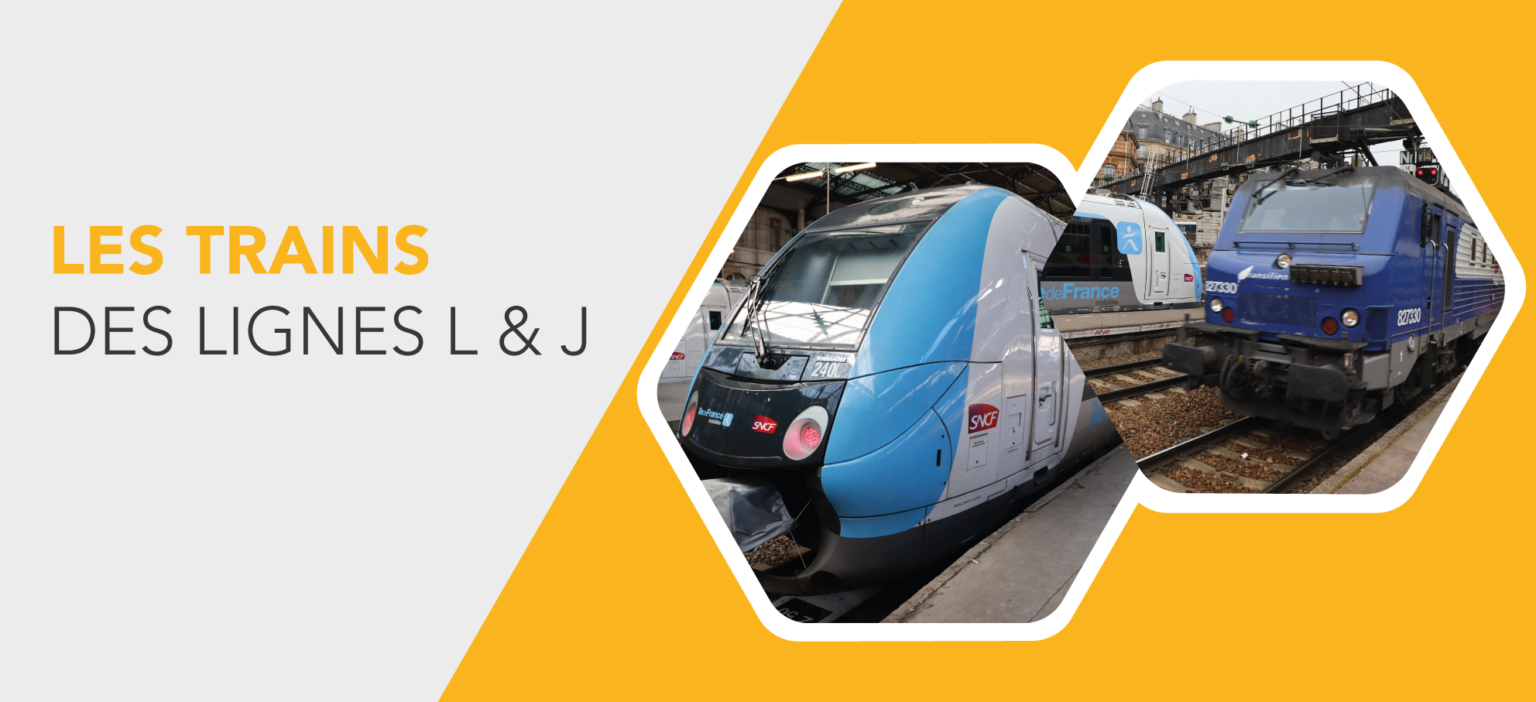 Les trains des lignes L&J