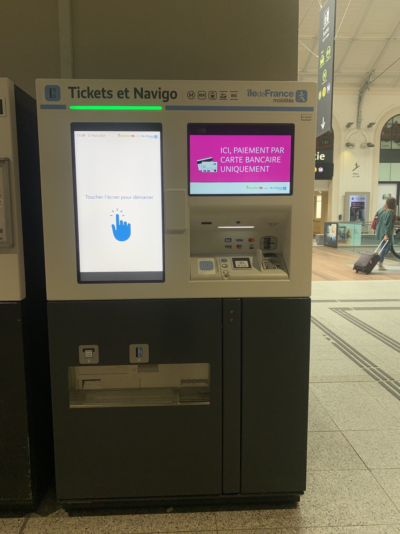 Les différents automates de vente dans vos gares