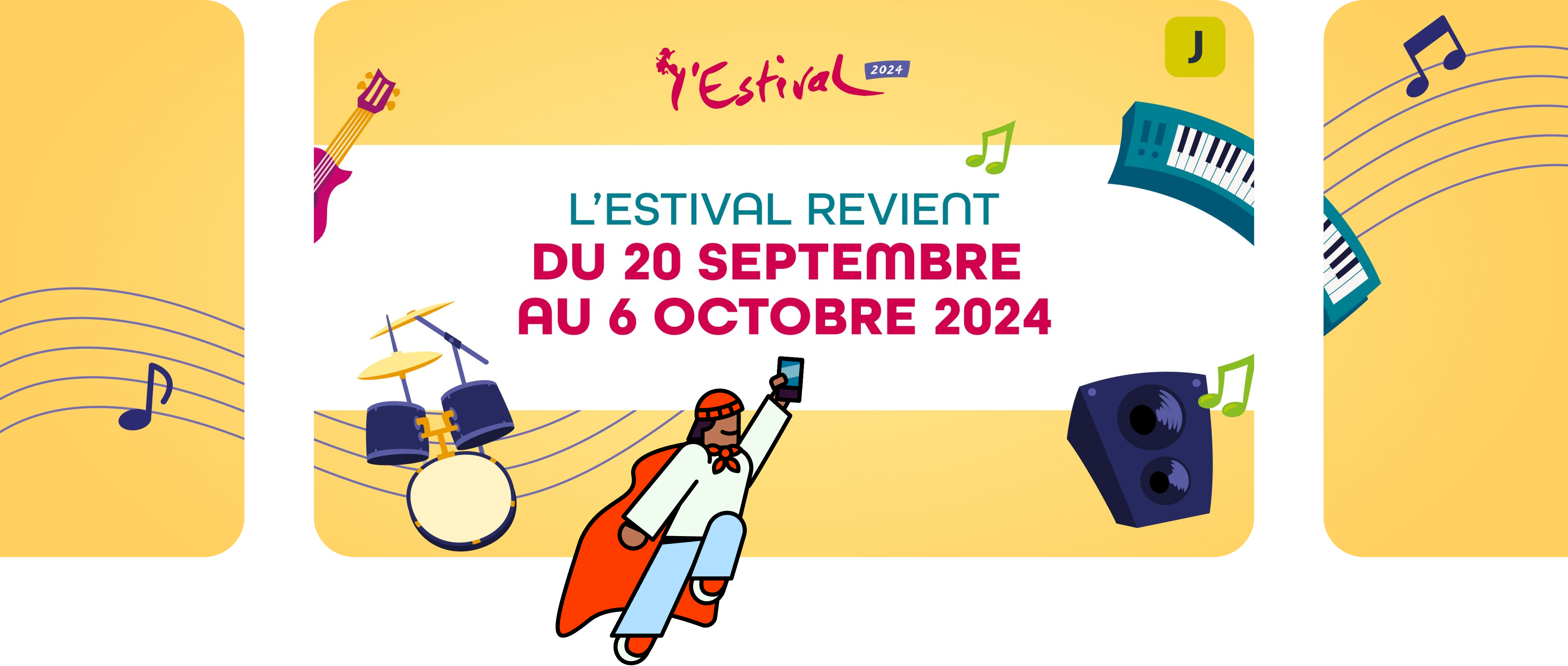 Tentez de remportez vos places pour le festival l'Estival 2024